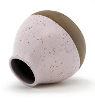China 8 inch 7 inch 4 inch ceramic flower pots Creative style design ceramic flower vase pink vase for sale