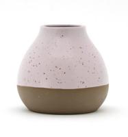 China 8 inch 7 inch 4 inch ceramic flower pots Creative style design ceramic flower vase pink vase for sale