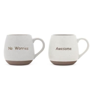 China Stoneware new design unique element with inspiring words