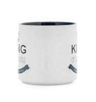 China Ceramic Dad Mug Coffee Mug White Color with creative words 