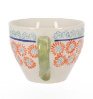 China Hot sales chinese tea cup stoneware ceramic handpaint mug coffee cup tea mug  gift mugs for sale
