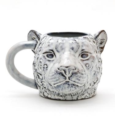 China 2025 Wholesale 3d Animal Decoration New Product Ceramic Coffee 3D Mug Cup for sale