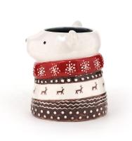 China Santa Coffee Mug Santa Mug Christmas Porcelain Ceramic 3d Mug In Santa Design for sale