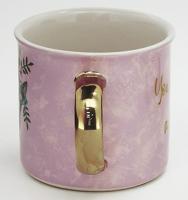 China Painted Ceramic Mugs Ladies Household Mugs Large Capacity Milk Breakfast Coffee Cup for sale