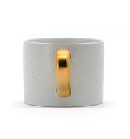 China White Mug Gold Handle Crockery Mom Mug Ceramic Coffee Mug For Mothers Day Cup Make Tea for sale