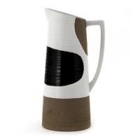 China Jug Cup Coffee Water Milk Pitcher Geometric Patterns Jugs Water Ceramic Water Pots & Kettles Food for sale