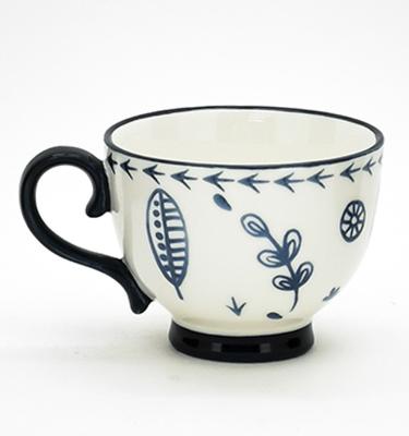 China Mug Large Capacity Milk Oatmeal Breakfast Cup Coffee Cup Nordic Ins Cute Water Cup Household Ceramics for sale