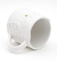 China Custom Design White 16oz 3d Hand Paint Earthenware Owl Mug Ceramic Coffee for sale