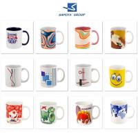 China Customized tazas mugs Tea white mug 3d sublimation mug supplier ceramic cups Espresso Coffee Cup Ceramic for sale