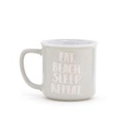 China 2025 Design Customized Coffee Mug 10oz Enamel-Like White Coffee Mug For Gift for sale
