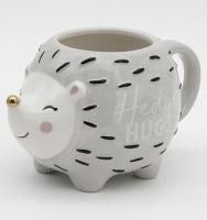 China Custom Ceramic Mugs 3D Animal Ceramic Coffee Mug Cup at Any Shape & Size for sale
