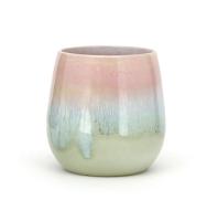 China 14Oz Ceramic 3D Mug Ceramic Coffee Milk Mug With 3d Reactive Glaze DW-01A86 for sale