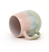 China 14Oz Ceramic 3D Mug Ceramic Coffee Milk Mug With 3d Reactive Glaze DW-01A86 for sale