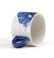 China 7oz Custom Pattern Mugs Ceramic Coffee Mug Cute Mini Cup Stacking Ceramic Mugs for sale