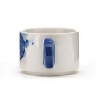 China 7oz Custom Pattern Mugs Ceramic Coffee Mug Cute Mini Cup Stacking Ceramic Mugs for sale