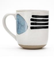 China Round Colorful Hand Painting Ceramic Coffee Mug Cup for sale