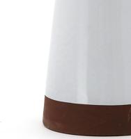 China White Ceramic Water Pitcher With Lid Custom Coffee Water Milk Pitcher Multicolored Manufacturing Jugs for sale