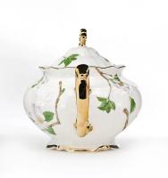 China Ceramic Chinese Teapot  Kettle Floral Design Teapot Large Capacity For Afternoon Tea for sale