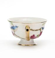 China White Gold Rim Afternoon Tea Set With Cups And Saucers Porcelain Teapot And Cup Set for sale