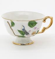 China Tableware Gift Ceramic Tea Cup And Saucer Porcelain Serving For One for sale