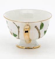 China Tableware Gift Ceramic Tea Cup And Saucer Porcelain Serving For One for sale