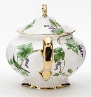 China Flower Ceramic Decorative Teapots Ceramic Teapot Large Capacity For Afternoon Tea for sale