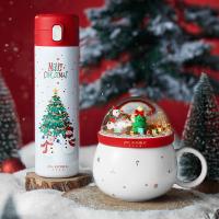 China Round Cute Christmas Mug for sale