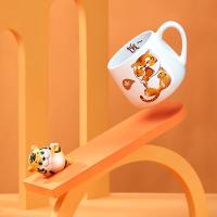 China Cartoon Tiger Coffee Mug Creative Simplicity Home Office With Hot Coffee Water Mug for sale