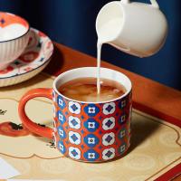 China Ready To Ship In Stock European style high-grade gifts coffee mugceramic mug high-end personalized simple large capacity colorful custom 3d mug for sale