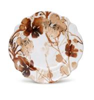 China Plates Porcelain Plate Autumn Tableware Boutique Gift Set Hot Sale New Design Royal Ceramic Plate Dish Round Food Safety for sale