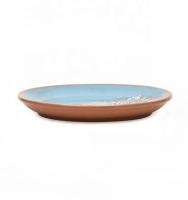 China Animal Zebra Tiger Printing Stoneware Plate For Kids Heath Ceramics Dinner Plates for sale