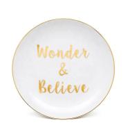 China Dessert White Custom Porcelain Plates Ceramic Plate Printing Designs for Christmas for sale
