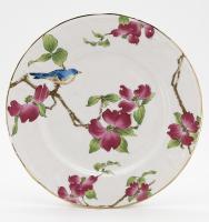 China White ceramic decorative gold edge dinner plate set for wedding party for sale