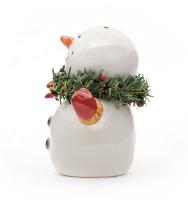 China Creative Cute Animal Earthenware Ceramic Salt And Pepper Shaker Set For Christmas for sale