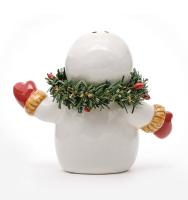 China Creative Cute Animal Earthenware Ceramic Salt And Pepper Shaker Set For Christmas for sale