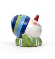 China Lovely 3d Ceramic Spice Set Cruet Set Salt And Pepper Shaker Pots For Christmas for sale