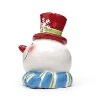 China Lovely 3d Ceramic Spice Set Cruet Set Salt And Pepper Shaker Pots For Christmas for sale