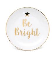 China Dessert White Custom Plates Ceramic Plate Printing Designs Ceramic  Plate For Christmas for sale