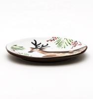 China Ceramic Dinner Plates Set Of 12 6 Hot Dinnerware Set Ceramic Plates Animal Pattern Salad Plate Dish for sale