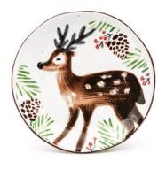 China Ceramic Dinner Plates Set Of 12 6 Hot Dinnerware Set Ceramic Plates Animal Pattern Salad Plate Dish for sale