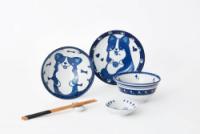China Restaurant Hotel Home Sakura Dishes Dinnerware Set Dish Dinner Plate Round Ceramic Dishes Dinnerware Set Of 6 for sale