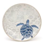 China Bulk Ceramic Dinner Plates For Wedding Set Ceramic Animal Printed Dish Plate For Hotel TW-02A54 for sale