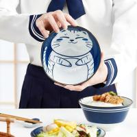 China Ready To Ship In Stock Cat Ceramic Plate Tableware Flat Plate Dinner Plate Ceramic Pottery Dinnerware Sets for sale