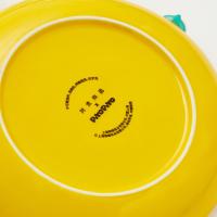 China Cartoon Cute Ceramic Duckling Plate Companion Gift Eating Plate Children Breakfast Tableware for sale