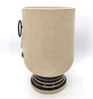 China 14 Inch 10 Inch 12 Inch Ceramic Flower Pot Lovely Instagram 3D Unique MEN Shaped for sale