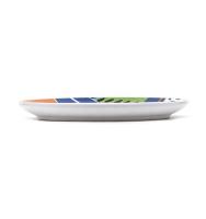 China 8 Inch Dinnerware Ceramic Colorful Salad Plate For Spring Summer Custom Pottery Dinnerware for sale