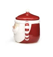 China Porcelain Christmas Dinner Set Custom 3D Ceramic Christmas Mug Mrs Santa Claus Coffee Mugs As Gift for sale