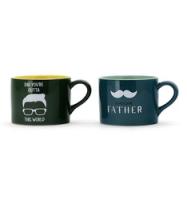 China Creative Ceramic Coffee Mug 10 Oz Stoneware Mug Customized For Dad for sale