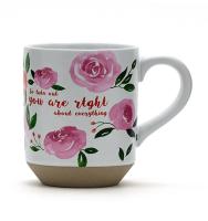 China 12oz Stoneware Mother Ceramic Coffee Mugs Gift Set Valentine'S Day Ceramics 12x8.2x10CM for sale