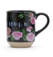 China 12OZ Coffee Mug Stoneware To Go Best Ceramic Mugs Gift Set Mugs Sublimation For Mother for sale